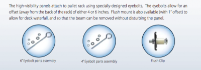 Husky Aisle Shield Panels - Warehouse Safety Solution | Pallet Rack World