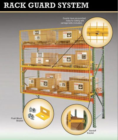 Rack Guard/Rack Back - Pallet Racks for Business | Pallet Rack World