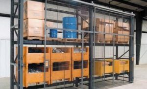 Wirecrafters Pallet Rack Enclosures For Sale - North Carolina | Pallet ...