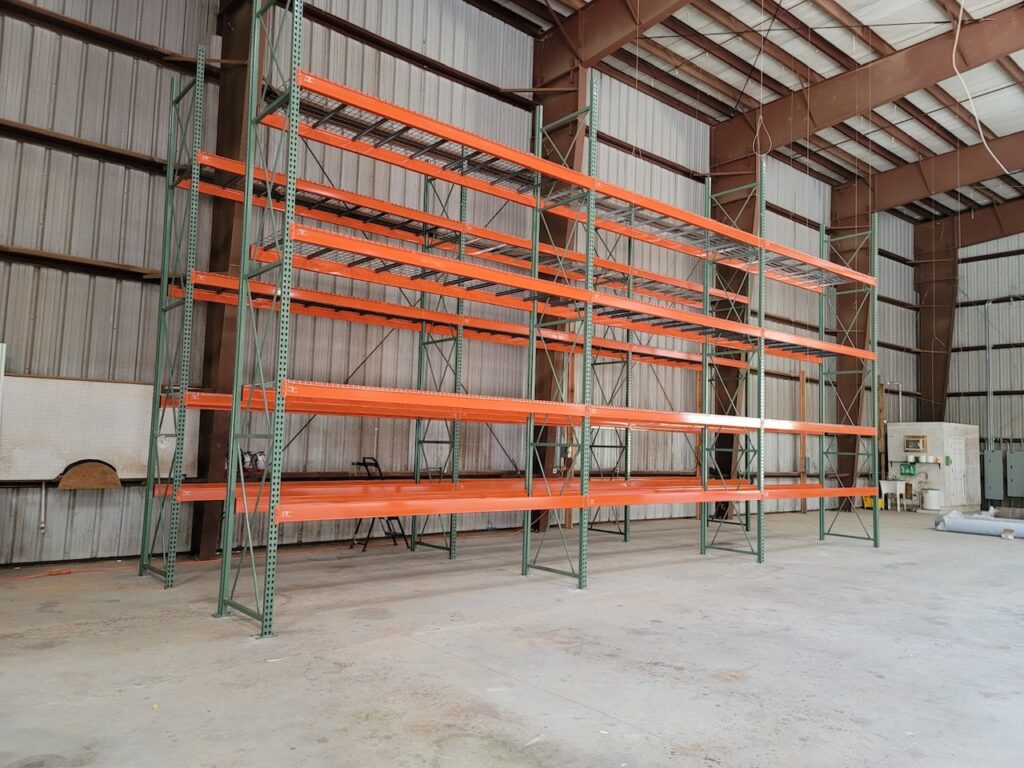 Interlake Teardrop Uprights 12' High x 42'' Deep - Warehouse Rack