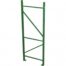 Husky Teardrop Uprights for Pallet Racking 16' High x 48'' Deep