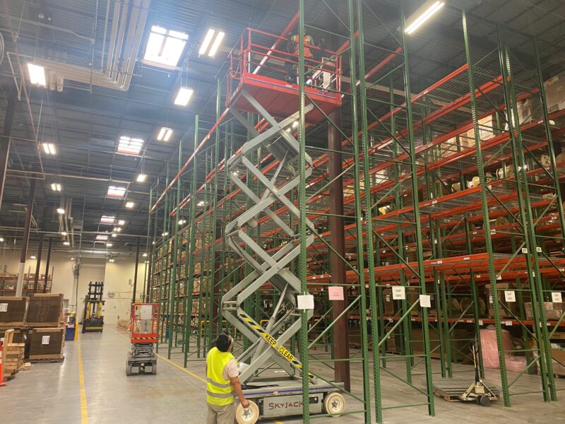 Pallet Rack Installation Relocation and Rack Removal