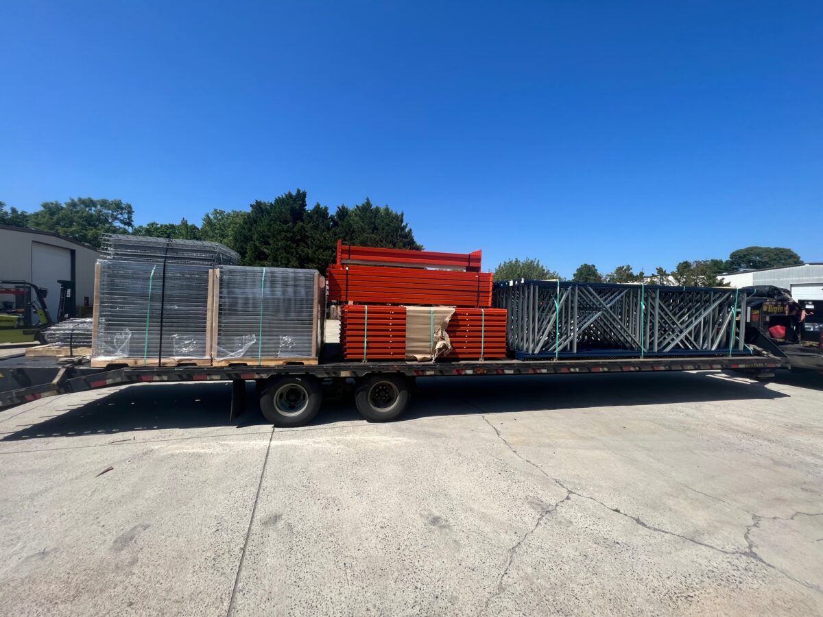 Nelson Steel Wire Pallet Rack Wire Mesh 42'' Deep x 46'' Wide