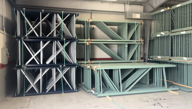 Interlake Teardrop Uprights 12' High x 48'' Deep - Pallet Rack