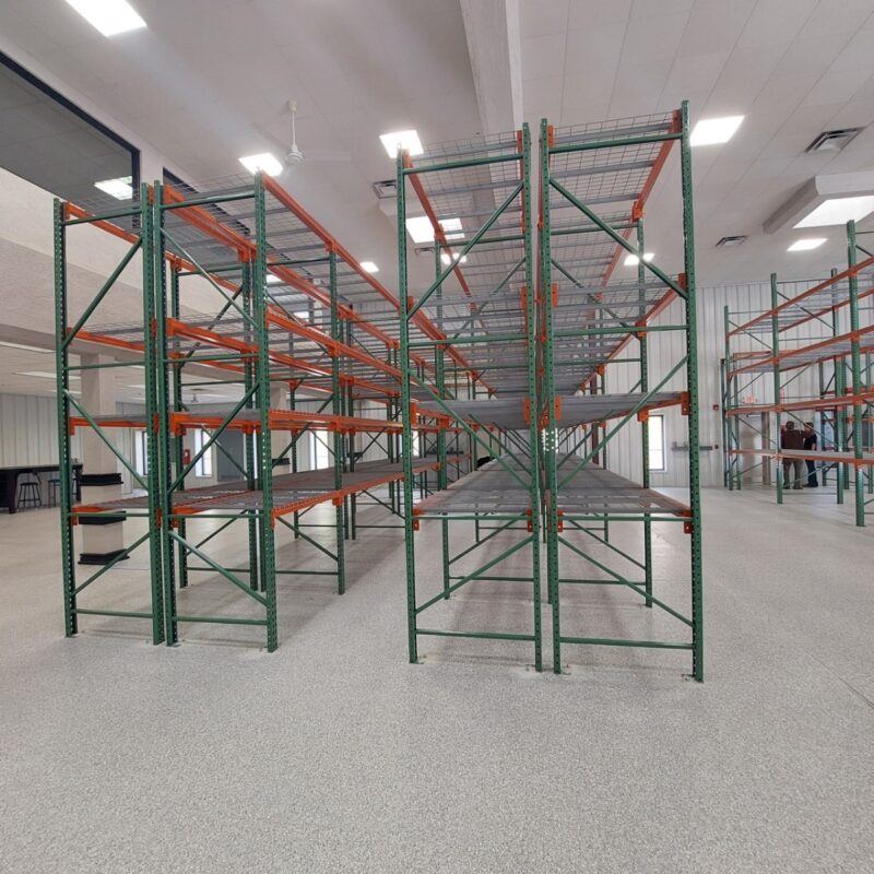 Interlake Teardrop Uprights 12' High x 48'' Deep - Pallet Rack