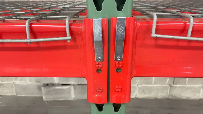 Used Teardrop Beams 12' Long x 6'' Face - Speedrack - Heavy Duty