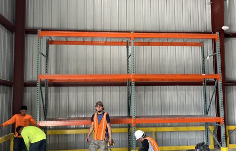 Pallet rack installation & dismantle.